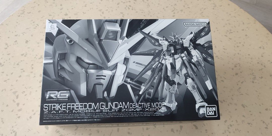 RG Strike Freedom Gundam Deactive Mode, Hobbies & Toys, Toys & Games on ...