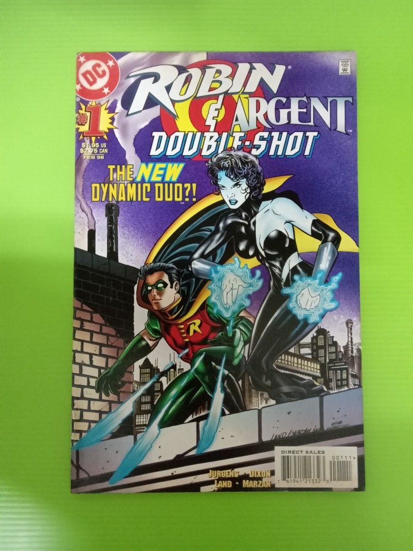 Robin / Argent: Double Shot #1 ( Greg Land - Cover Art ) DC Comics ...