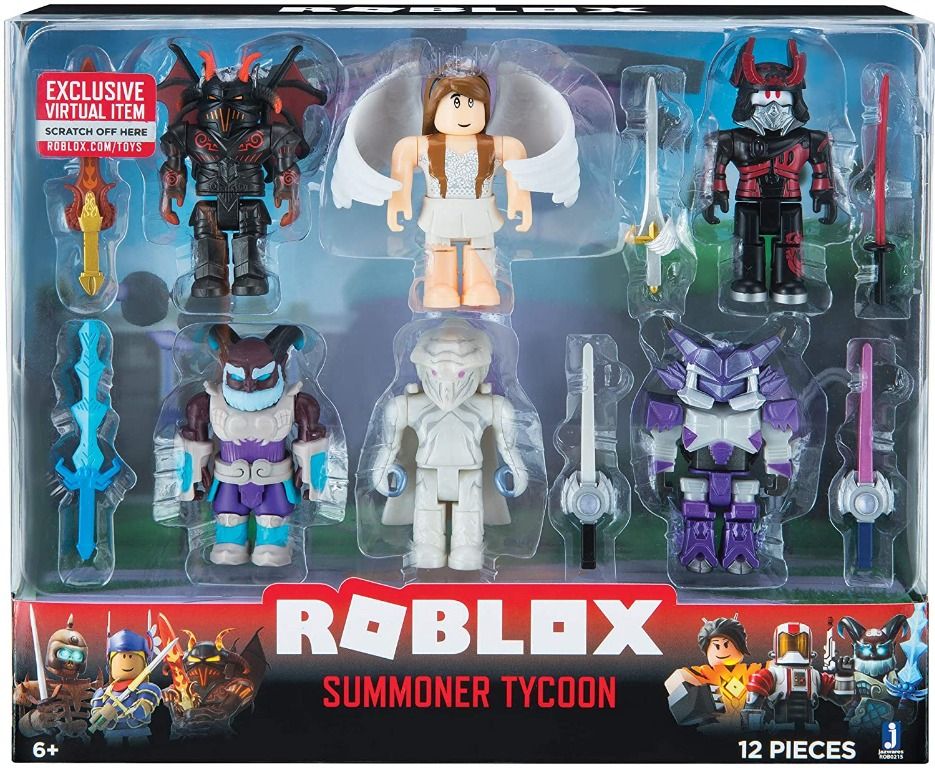 Roblox Action Collection - Summoner Tycoon Six Figure Pack [Includes ...