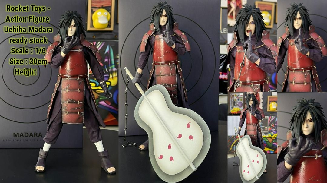 Rocket Toys - Naruto Shippuden Series Scale 1/6 Action Figure - Uchiha ...