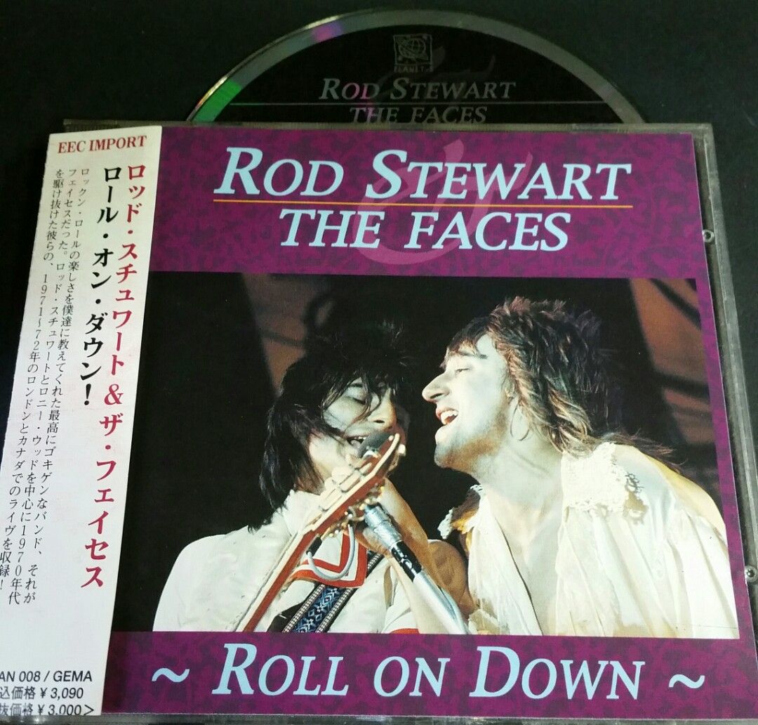 Rod Stewart / the faces (rock and down cd jap press with obi, Hobbies & Toys, Music & Media, CDs ...