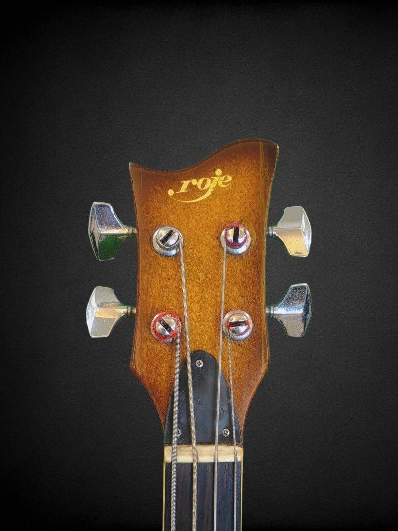 Roje JAPAN Violin Bass Guitar, Hobbies & Toys, Music & Media, Musical ...