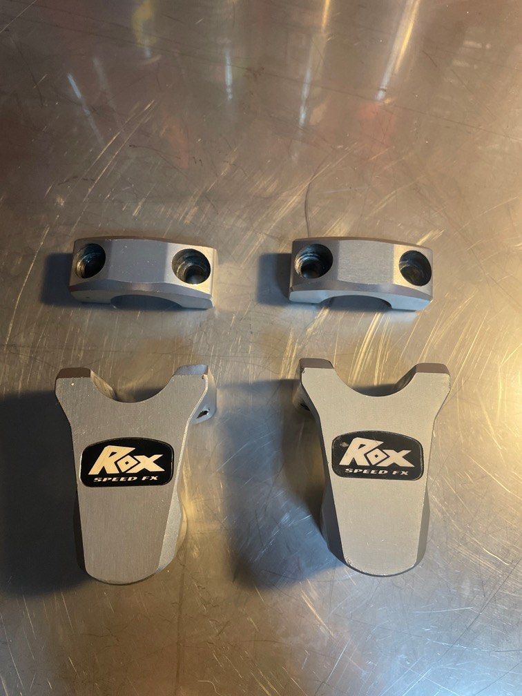Rox Handlebar Risers, Motorcycles, Motorcycle Accessories on Carousell