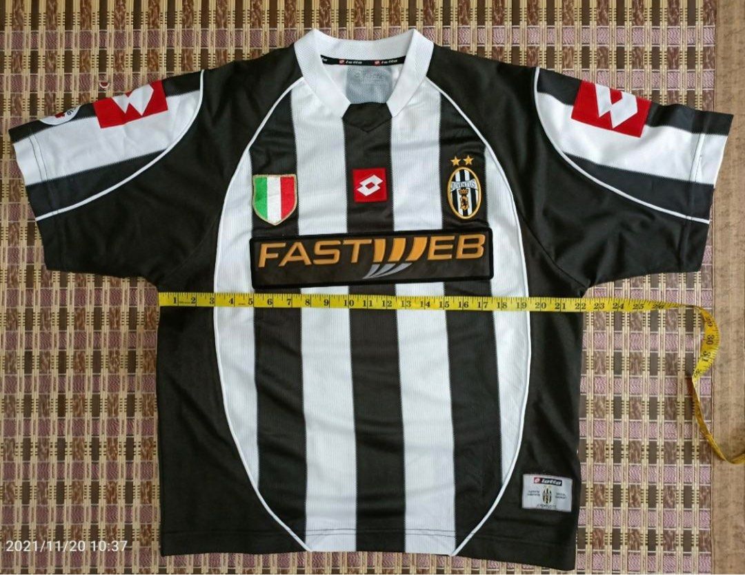 Salas 9 Juventus 2002-03 soccer/football jersey/kit rare/retro/vintage ...