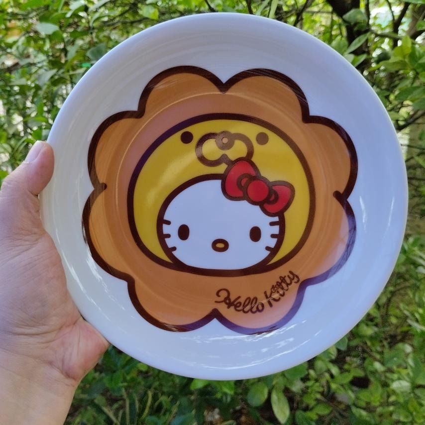 SANRIO Hello Kitty Dinner plate on Carousell