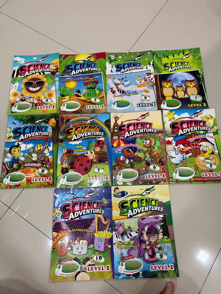 Science Adventures Level 1 Bk 1-10, Hobbies & Toys, Books & Magazines ...