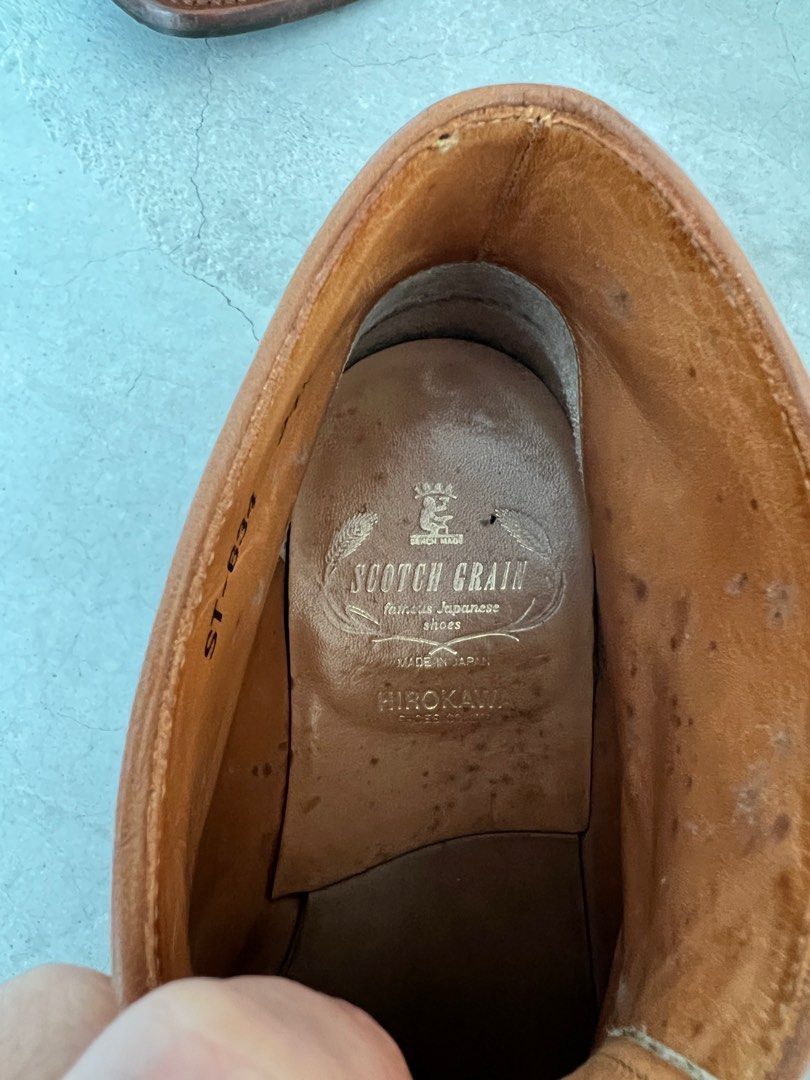Scotch Grain - Fine leather dress shoe - Japan, Men's Fashion, Footwear ...