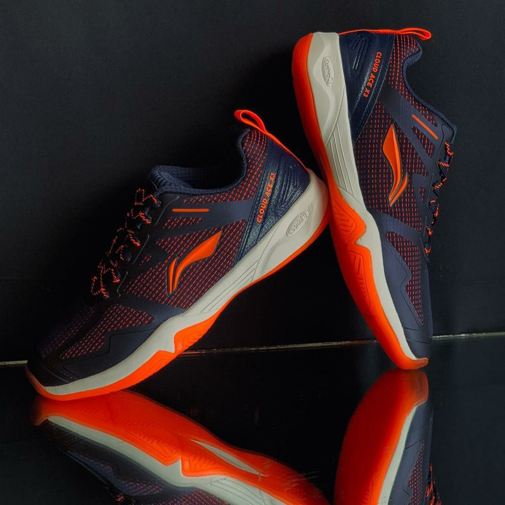 Sepatu Badminton Lining Cloud Ace X3, Olah Raga, Perlengkapan Olahraga ...