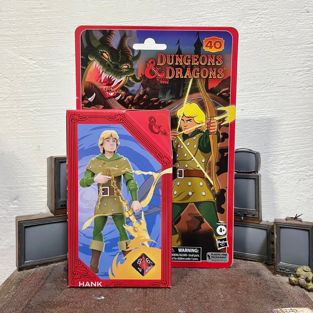 [Set of 3] Hasbro Dungeons and Dragons Bobby & Uni 2-Pack, Diana, Hank ...