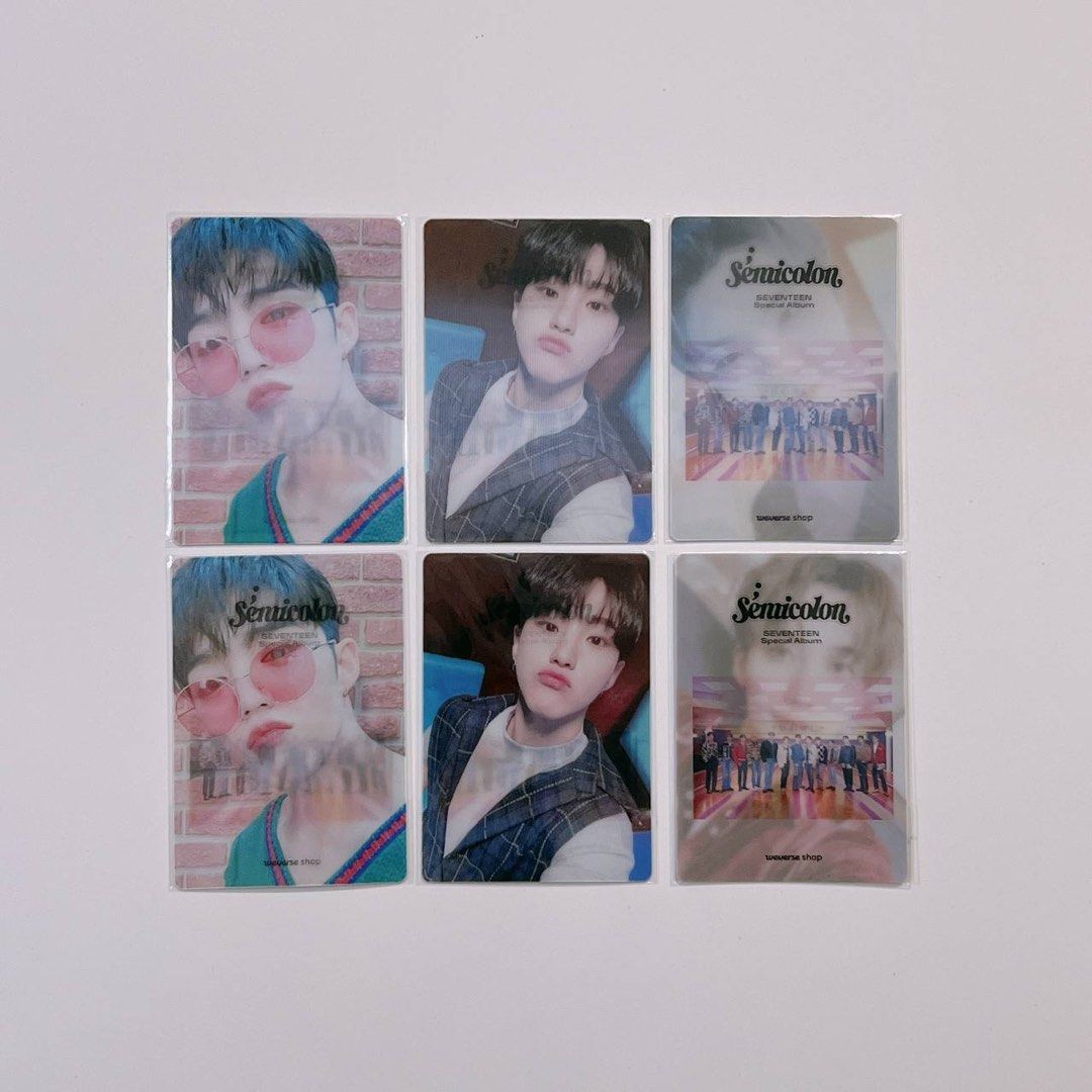seventeen svt semicolon weverse preorder benefit pob lenticular ...