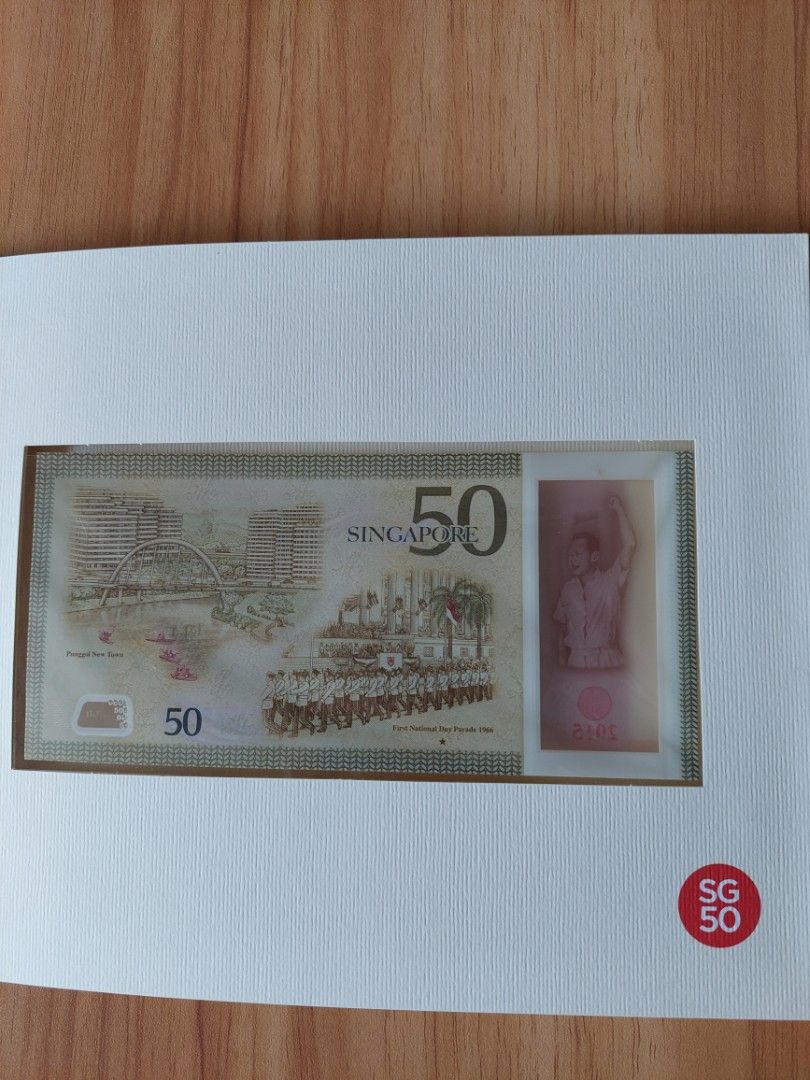 SG50 COMMEMORATIVE NOTES, Hobbies & Toys, Memorabilia & Collectibles ...