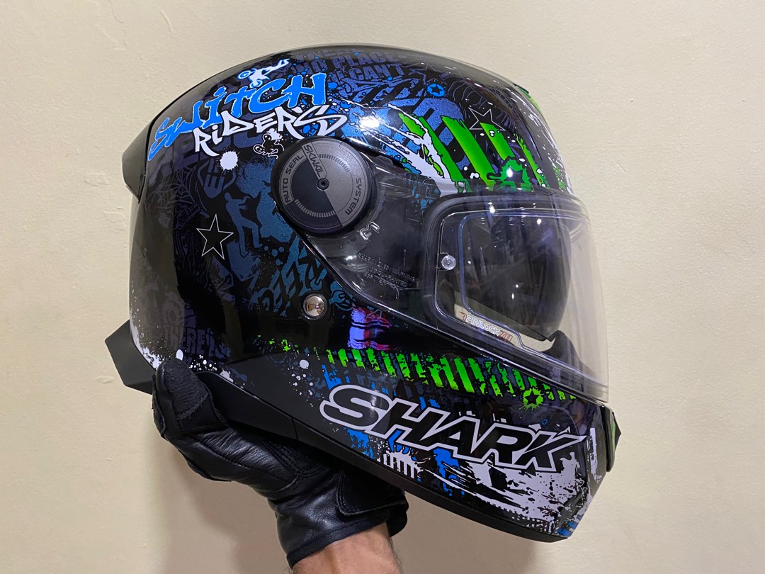 Shark Skwal 2.2 Switch Rider, Motorcycles, Motorcycle Apparel on Carousell