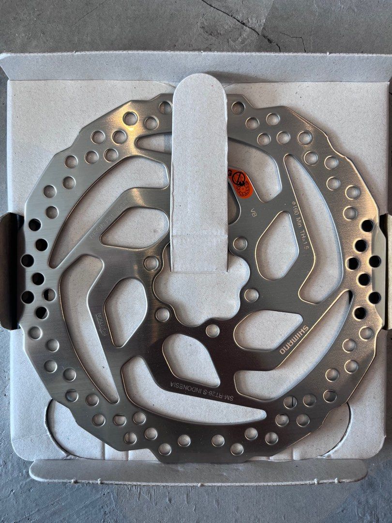 Shimano 160mm Disc Brake Rotor SM-RT26, Sports Equipment, Bicycles ...