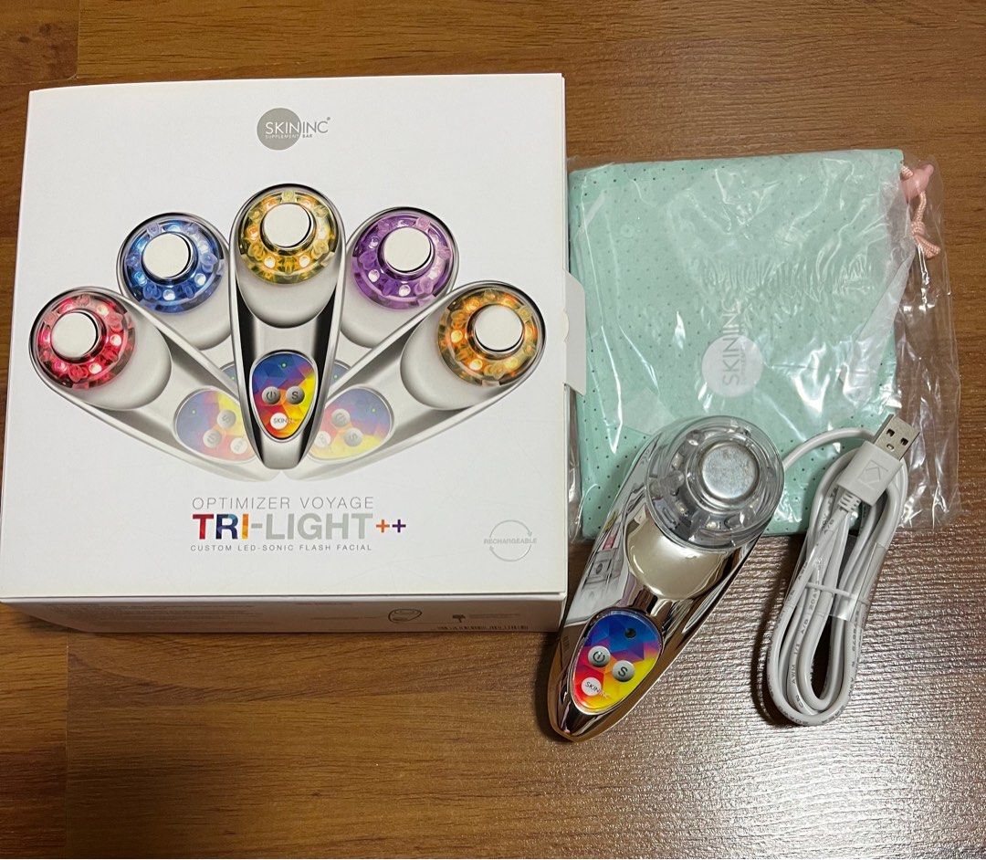 Skin Inc Tri-light Optimizer Voyage, Beauty & Personal Care, Face, Face ...