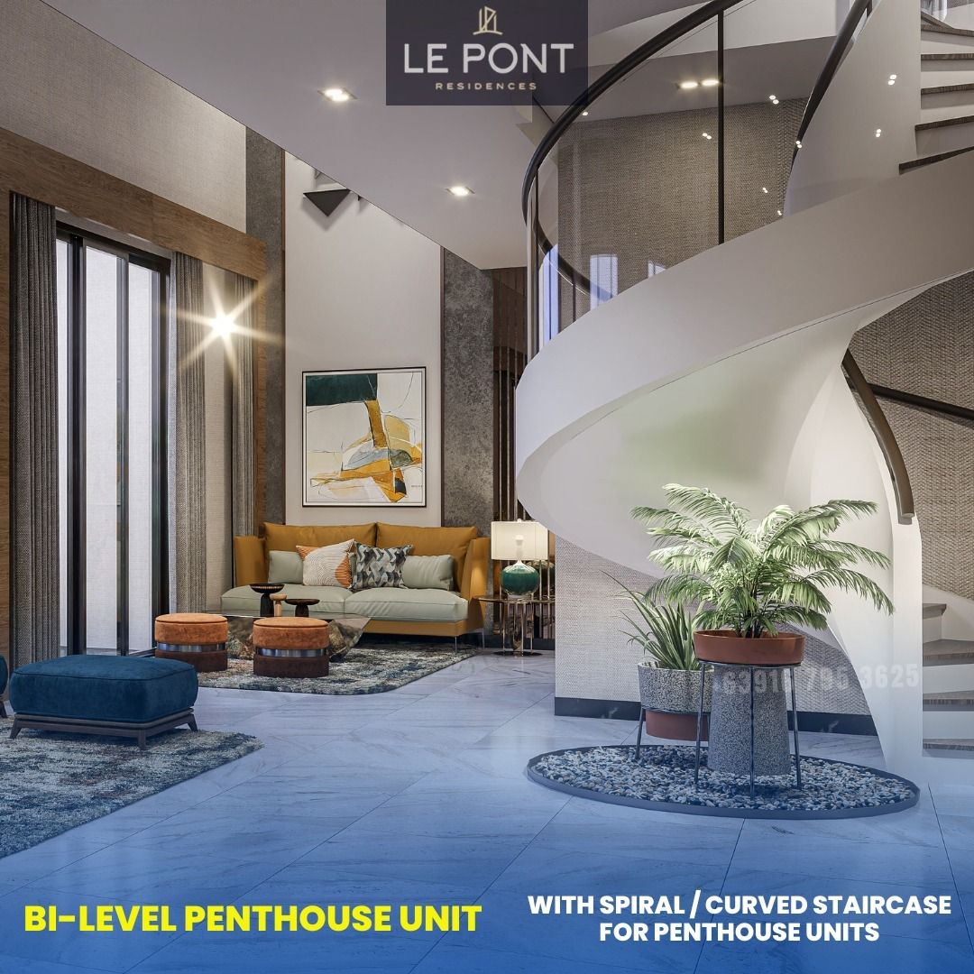 Smarthome Penthouse Loft Unit Pet Friendly at The Le Pont Residences in Bridgetowne Pasig Near ...