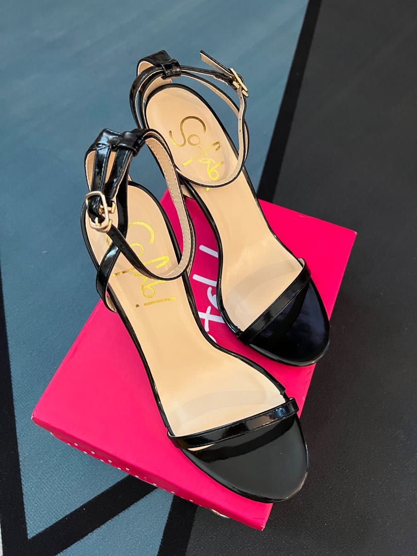 Sofab Julian black stiletto heels, Women's Fashion, Footwear, Heels on ...