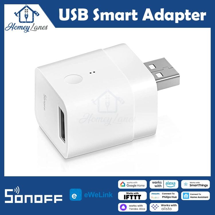 Sonoff USB Smart Adapter Remote App Wifi Control, TV & Home Appliances ...
