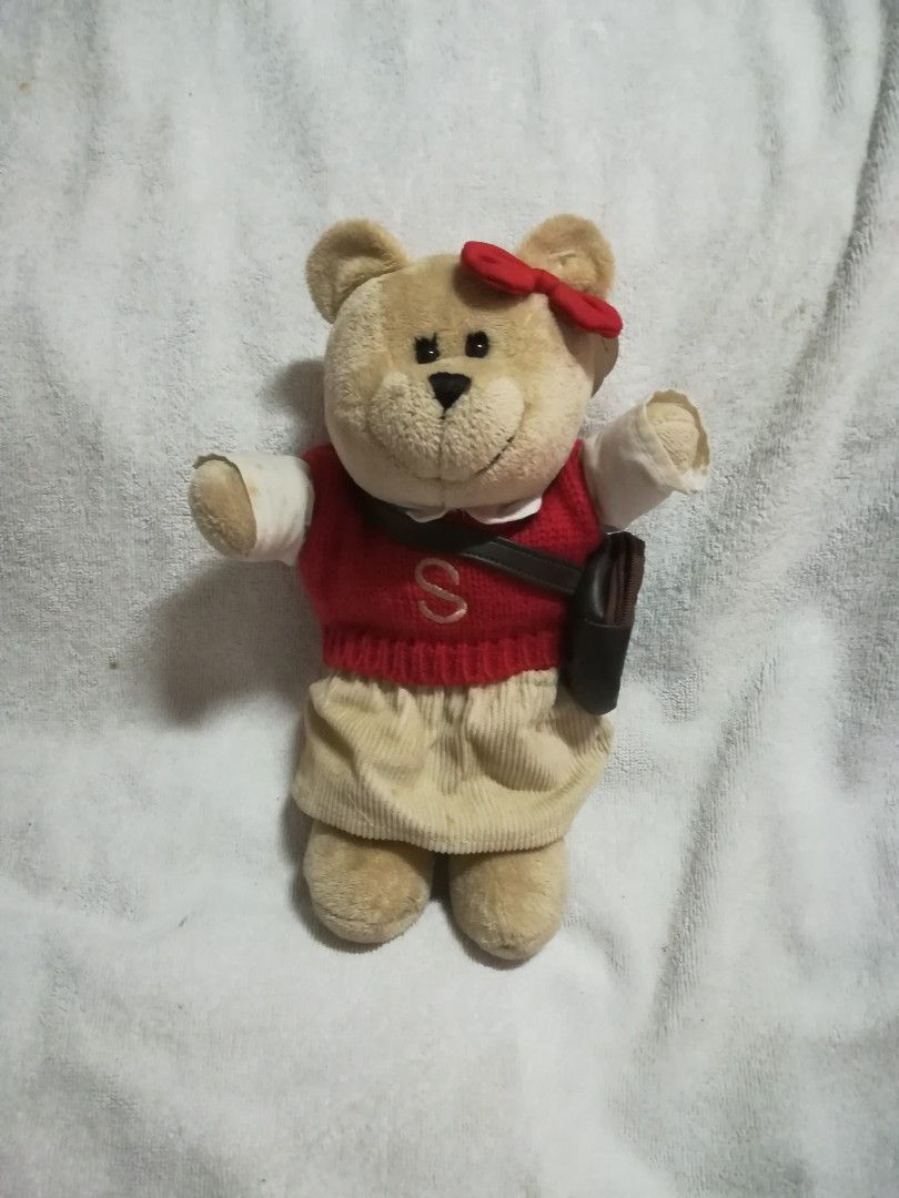 Starbucks 2004 Bearista Bear Collection - 34th Edition School Girl ...