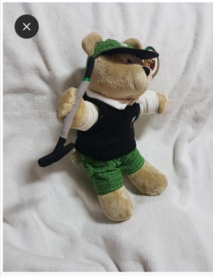 Starbucks 2007 Bearista Bear Collection - 49th Edition Golfer Teddy ...