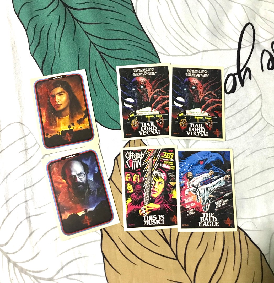 Stranger Things Collectible Trading Cards, Hobbies & Toys, Memorabilia ...