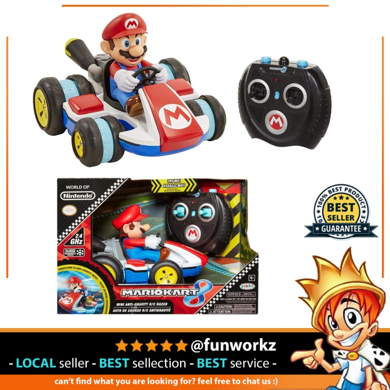 Super Mario Nintendo Super Mario Kart 8 Mario Anti-Gravity Mini RC ...