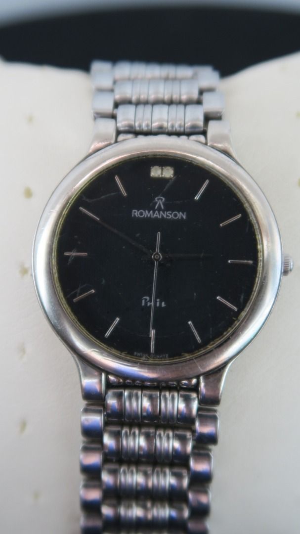 Swiss Watch Romanson Quartz, Men's Fashion, Watches & Accessories ...