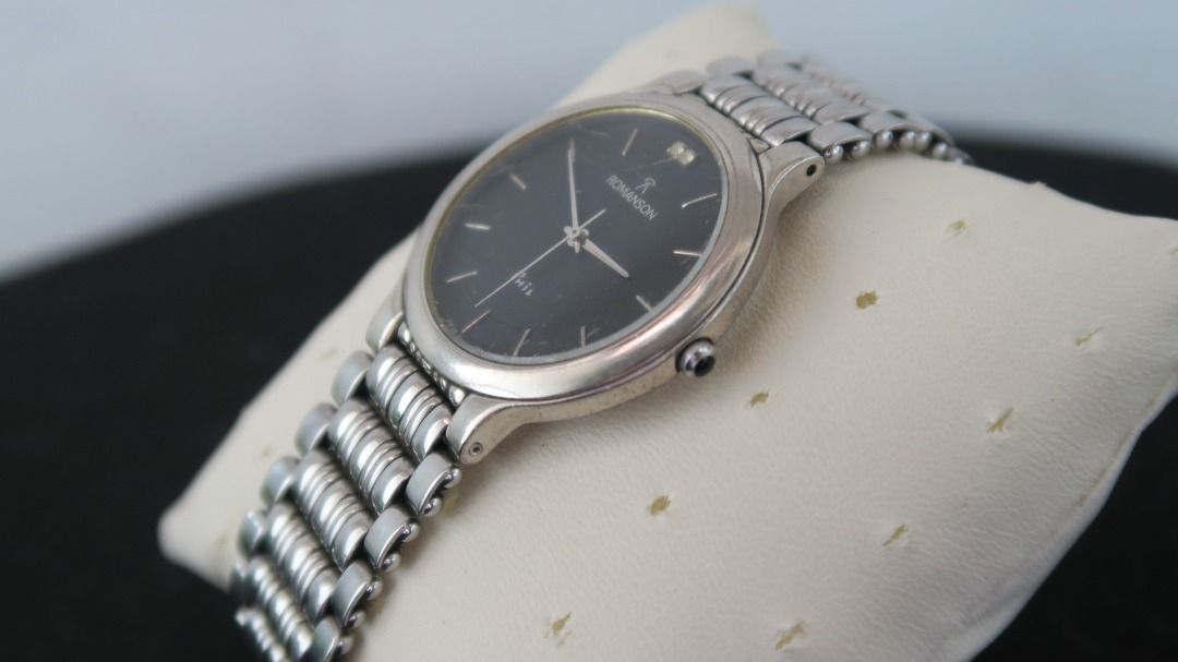 Swiss Watch Romanson Quartz, Men's Fashion, Watches & Accessories ...