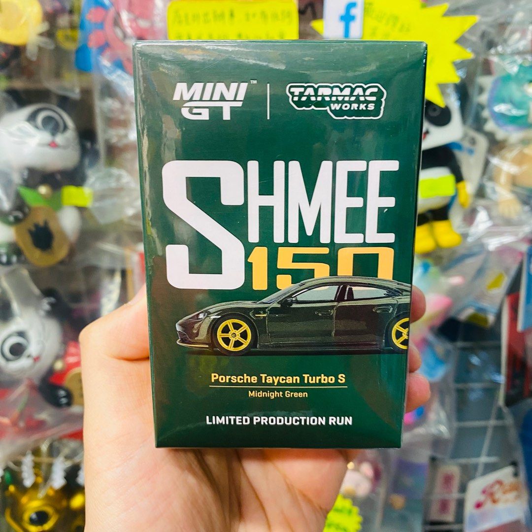 Tarmac Works x Mini GT 1:64 Die-cast Mode Car SHMEE 150 Porsche Taycan ...