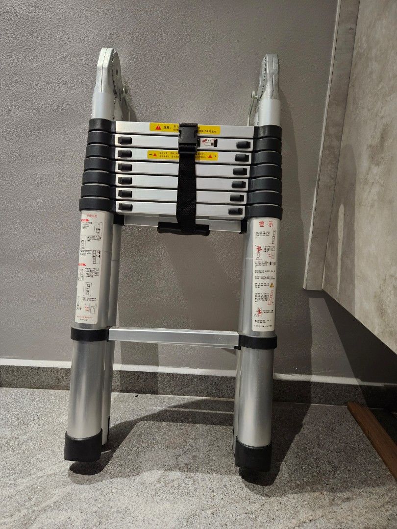 Telescopic Ladder 3.1m, Furniture & Home Living, Home Improvement ...