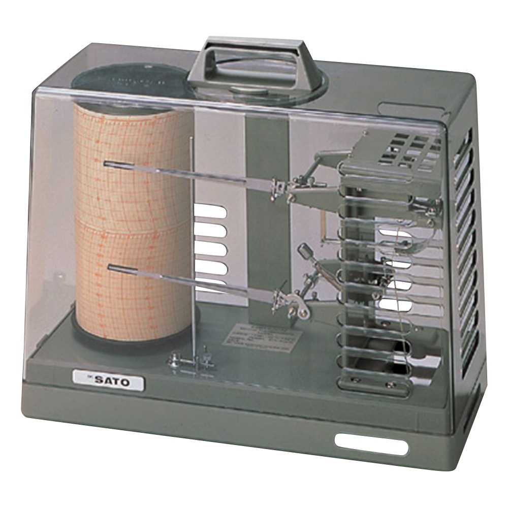 Thermo-Hygro Recorder (Quartz Type) 7210-00 SK SATO, Computers & Tech ...