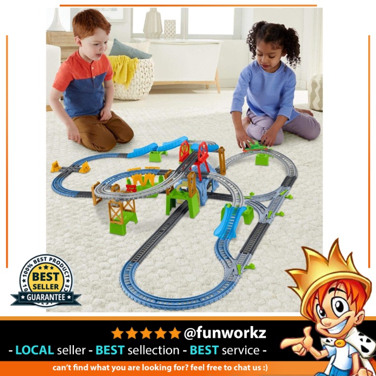 Thomas & Friends Trackmaster 6-in-1 Builder Set trail rail set track ...