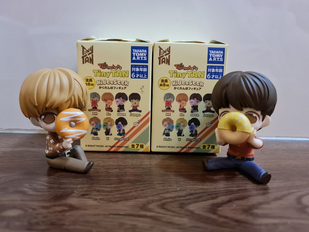 TinyTAN Hide & Seek Figure, Hobbies & Toys, Toys & Games on Carousell