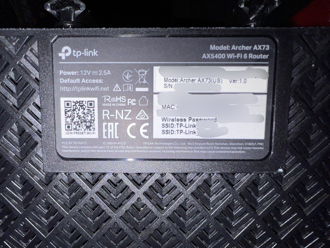 TP-Link Archer AX73 (AX5400) Wifi 6 Router, Computers & Tech, Parts ...