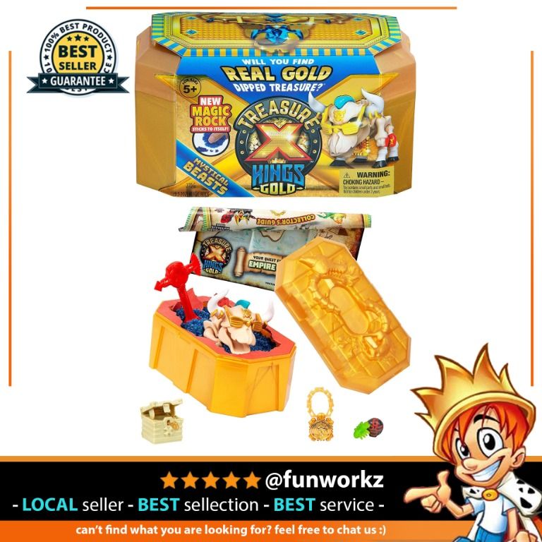 Treasure X: King's Gold Mystical Beast Pack, Hobbies & Toys, Toys ...