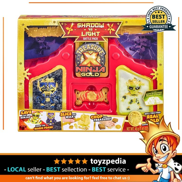 Treasure X Ninja Hunters Battle Pack. The Ultimate Ninja Dojo with ...