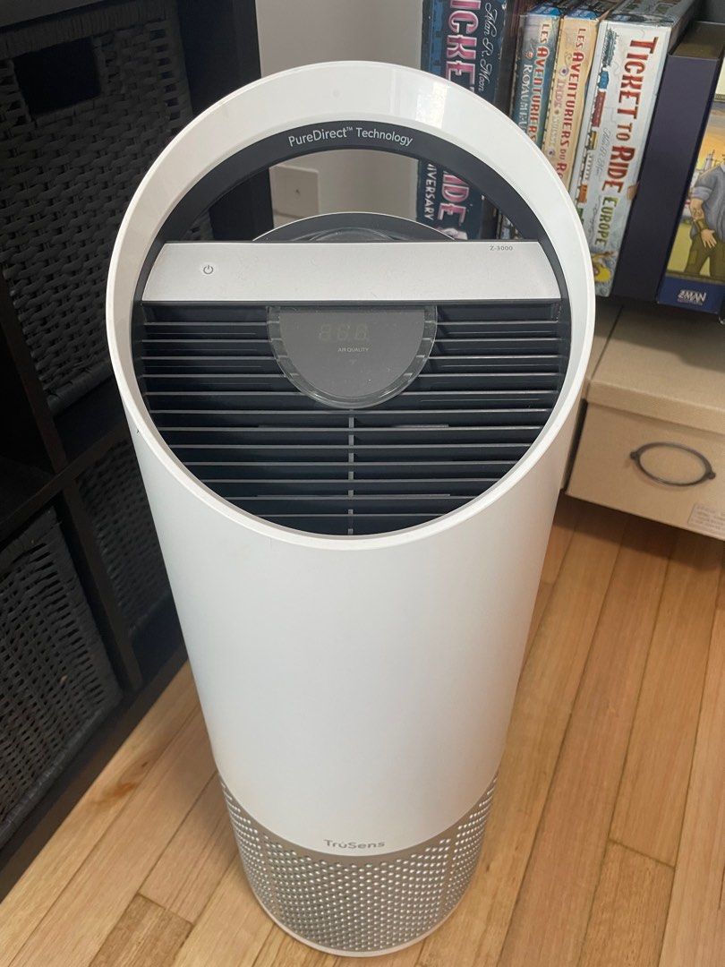 TruSens Z-3000 Air Purifier with SensorPod Air Quality Monitor, TV ...