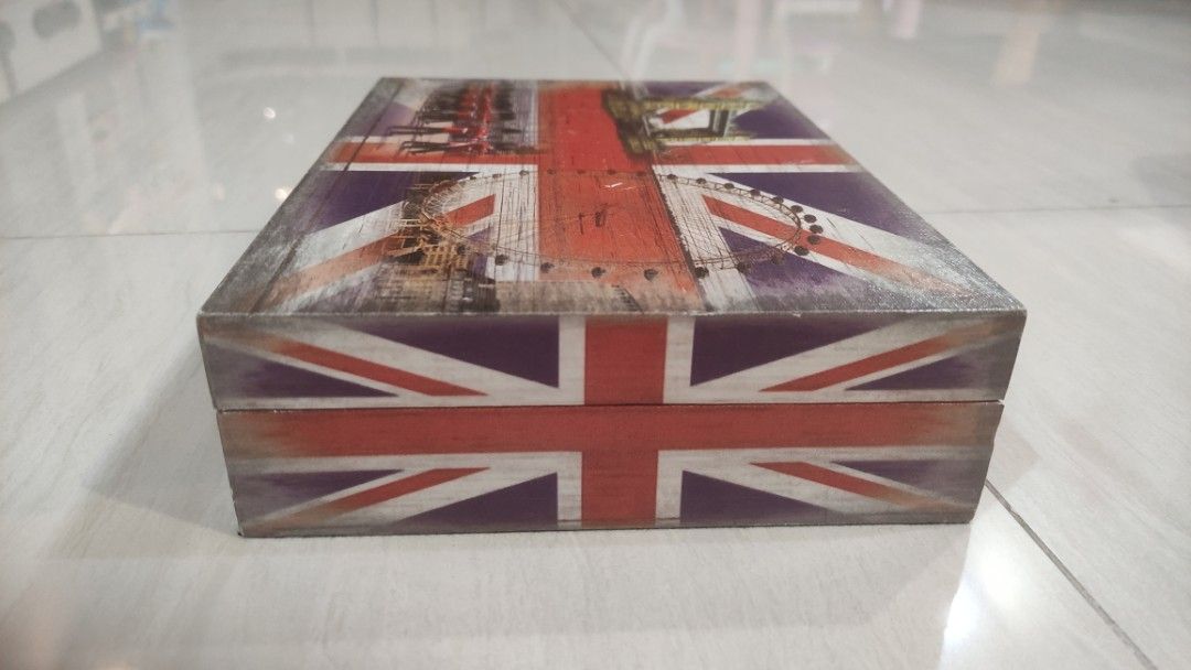UK-themed storage box, Furniture & Home Living, Home Improvement ...