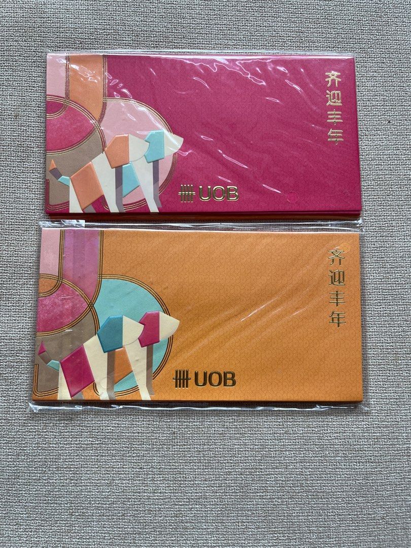 UOB Red Packets (All 11 packs), Hobbies & Toys, Stationery & Craft ...