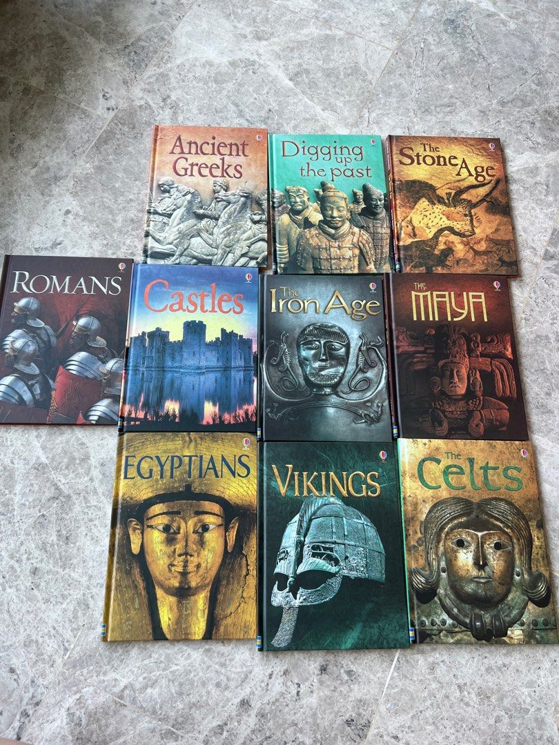 Usborne Beginners History Collection Box Set (10 Books Hardcover ...