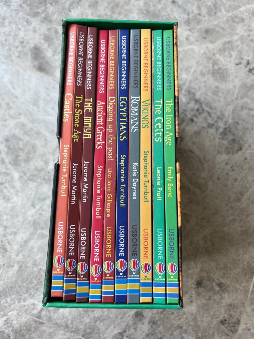 Usborne Beginners History Collection Box Set (10 Books Hardcover ...