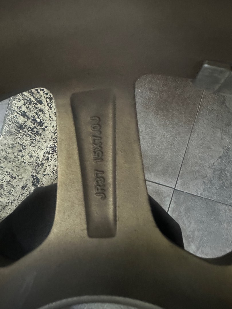 Used rim 15 inch 4X100, Car Accessories, Tyres & Rims on Carousell