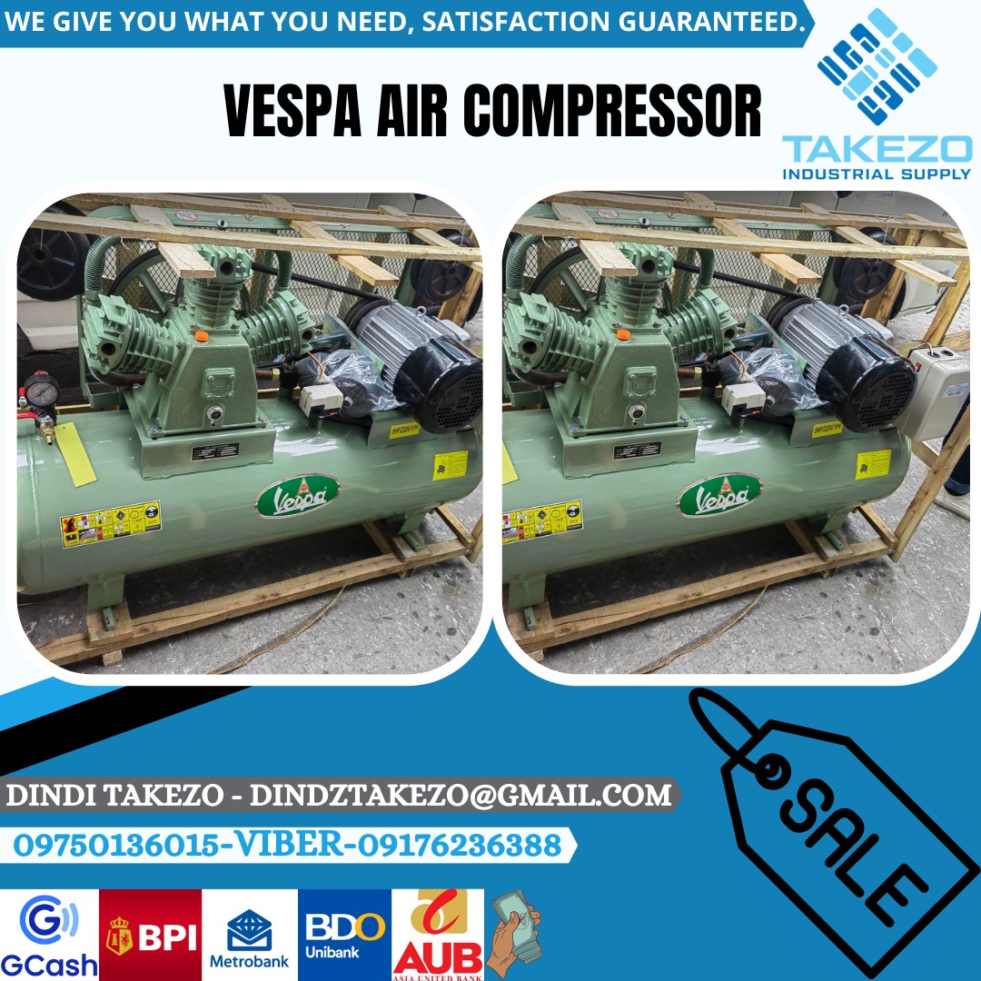 Vespa Air Compressor, Commercial & Industrial, Industrial Equipment on ...
