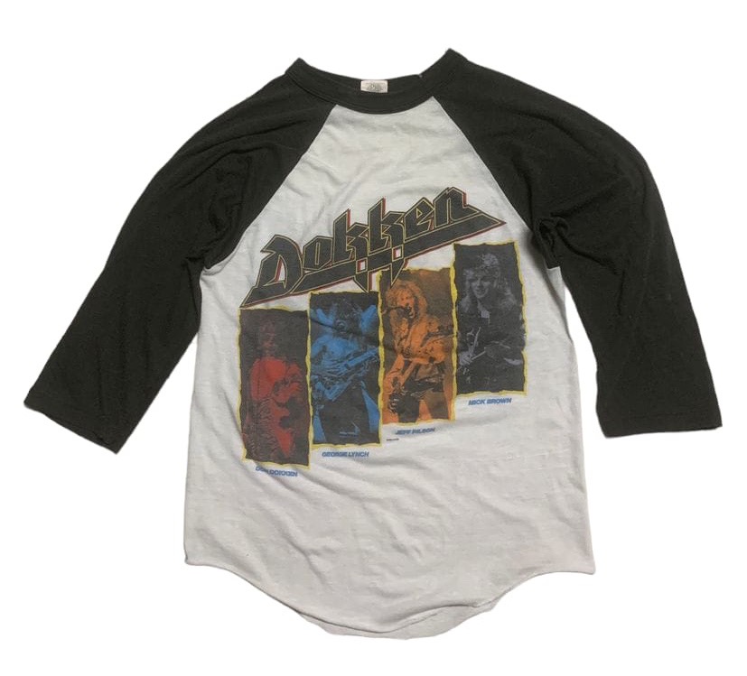 Vintage band Dokken 1986 3q, Men's Fashion, Tops & Sets, Tshirts & Polo ...