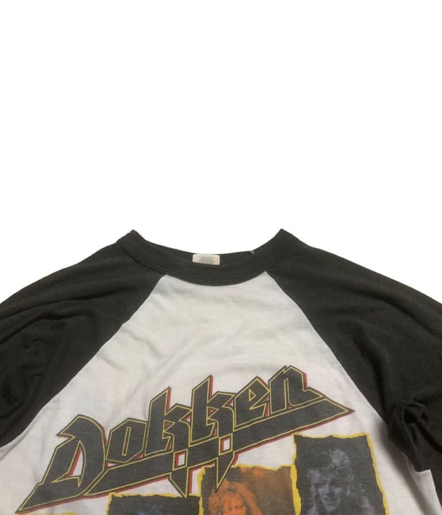 Vintage band Dokken 1986 3q, Men's Fashion, Tops & Sets, Tshirts & Polo ...