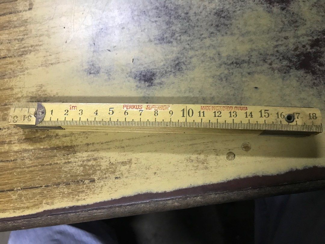 Vintage Ruler / Carpenter Ruler, Hobbies & Toys, Stationery & Craft ...