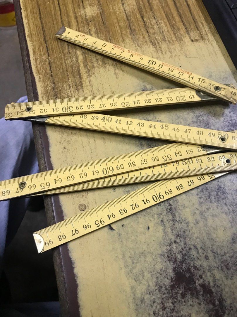 Vintage Ruler / Carpenter Ruler, Hobbies & Toys, Stationery & Craft ...
