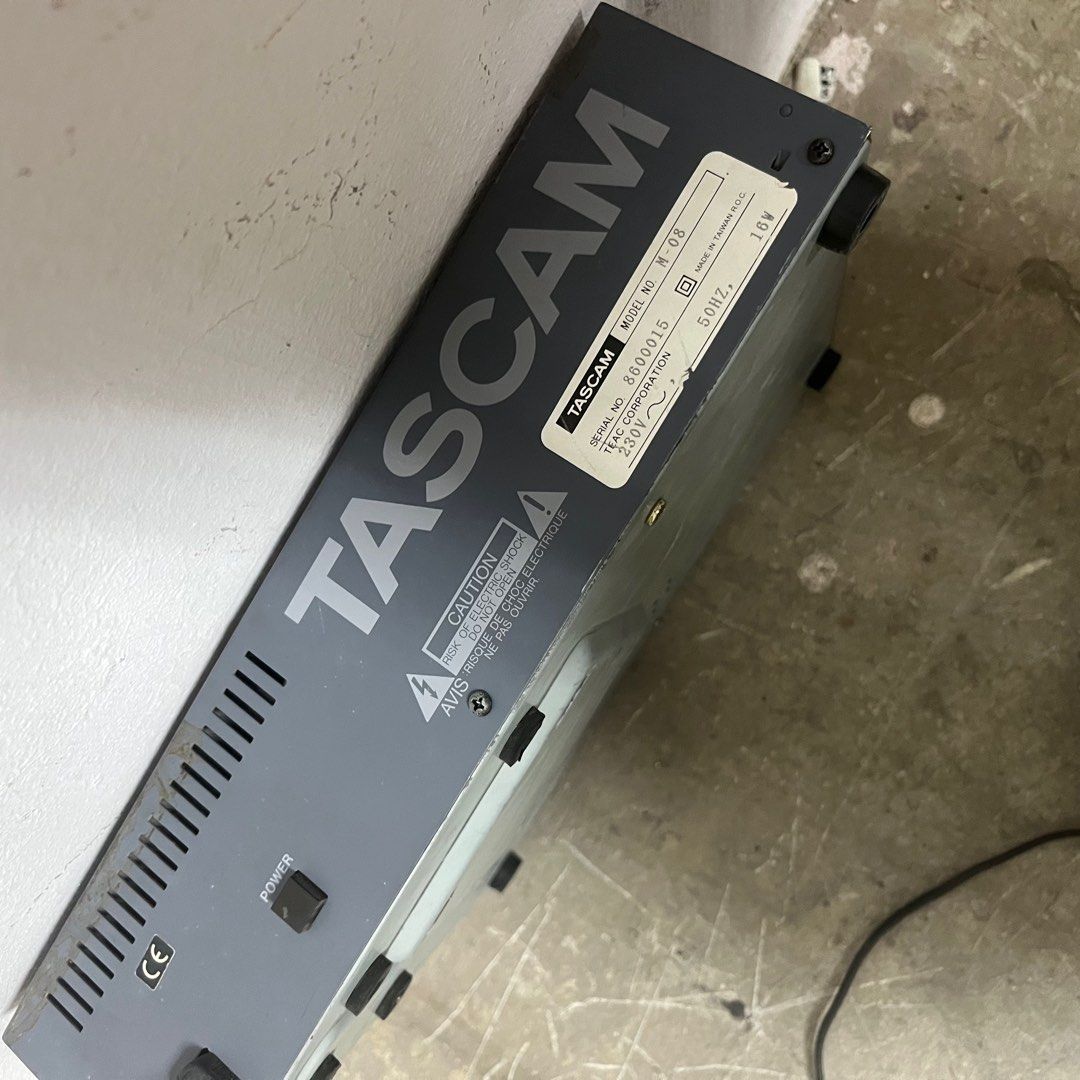 Vintage Tascam M-08 8-channel Mixer, Audio, Other Audio Equipment on ...