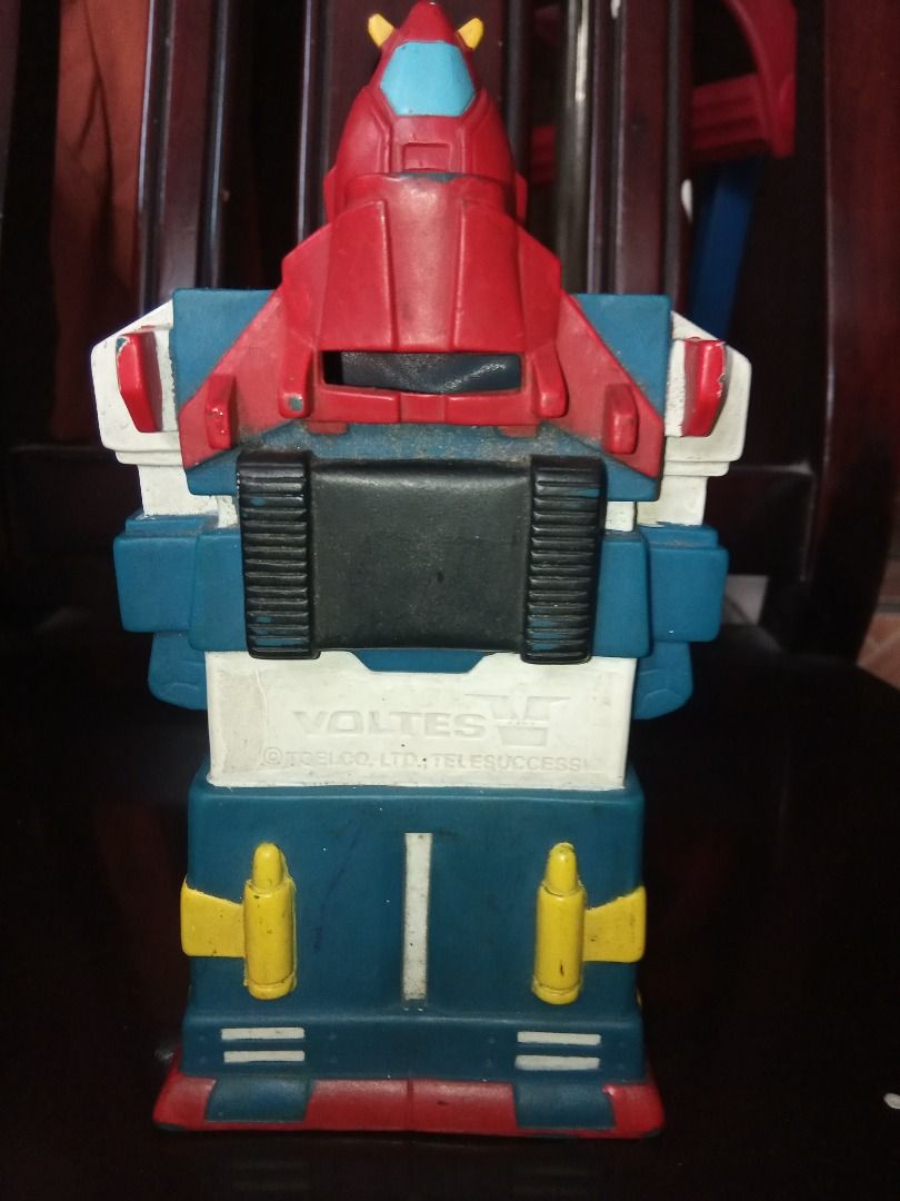Vinyl Vintage Voltes V Coin Bank, Hobbies & Toys, Toys & Games on Carousell
