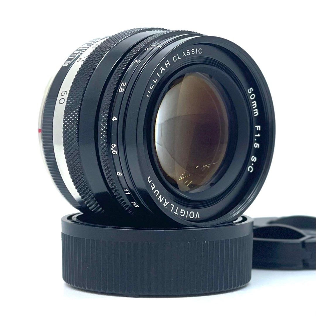 Voigtlander Heliar Classic 50mm F1.5, 攝影器材, 鏡頭及裝備 - Carousell