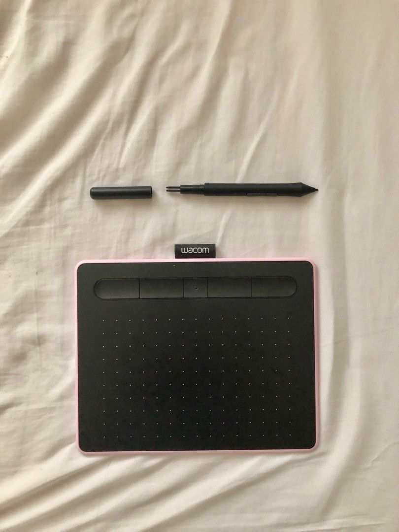 Wacom Intuos S Bluetooth Pen Tablet- CTL-4100WL in Pink, Hobbies & Toys ...